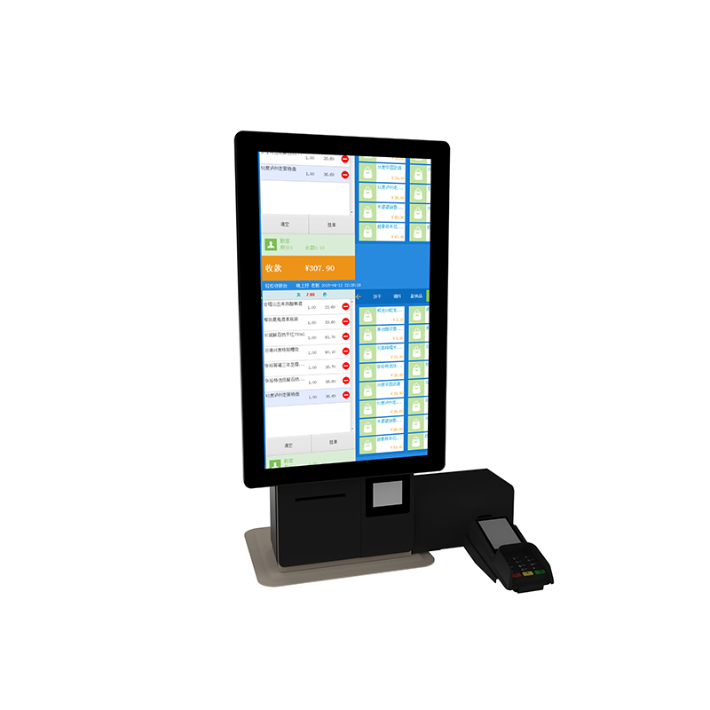 21.5" Kiosk Dual Screen Tabletop Machine,Self-ordering kiosk