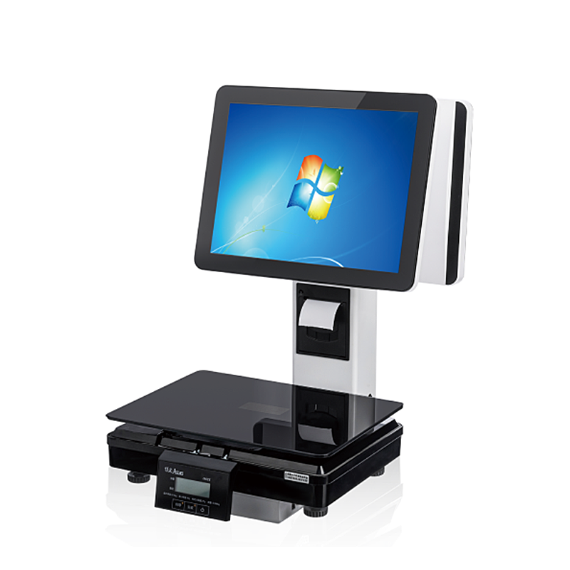 Touch the all-in-one machine to enhance the store's good cashier image ...