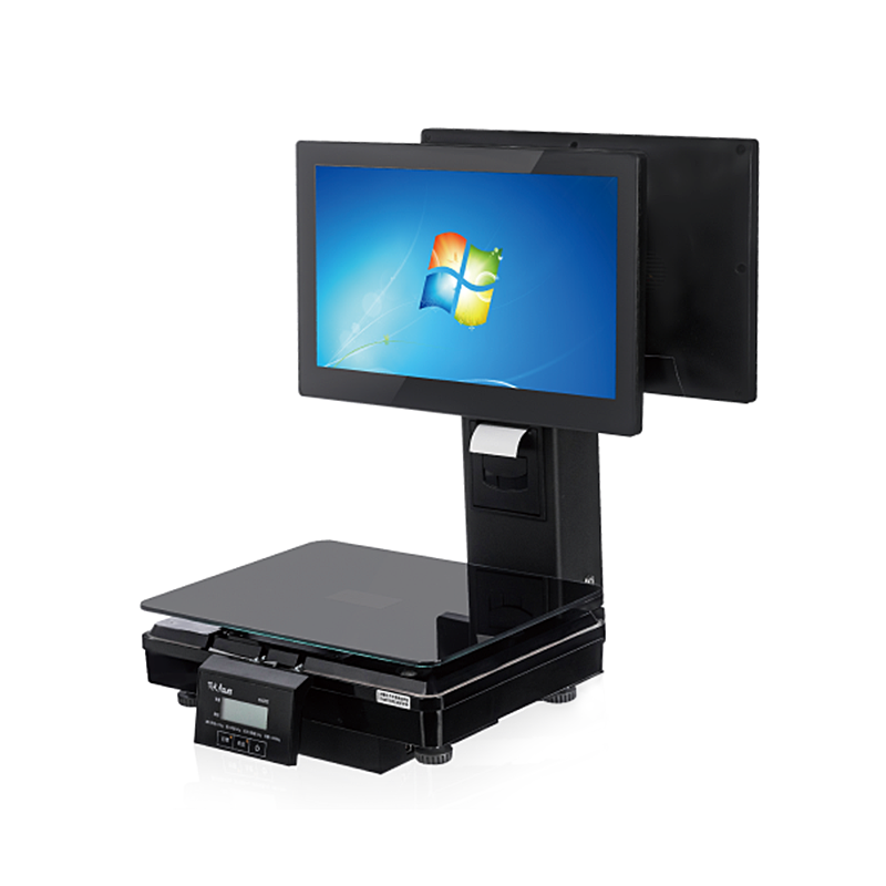 Touch the all-in-one machine to enhance the store's good cashier image ...